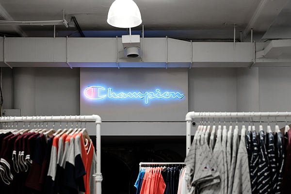 CHAMPION® ATHLETICWEAR DEBUTS NEW RETAIL STORE IN NEW YORK CITY: THE ...