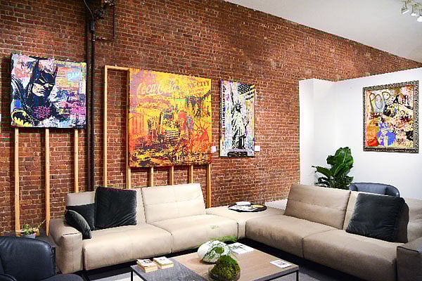 MICHEL FRIESS’ POP ART A HIT IN SOHO