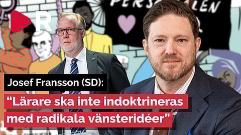 Josef Fransson (SD) kritiserar regeringen för "woke-satsningar" inom ...