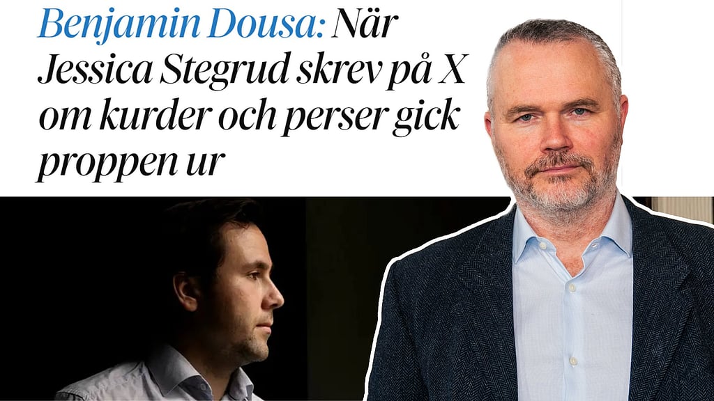 Richard Sörman svarar Benjamin Dousa