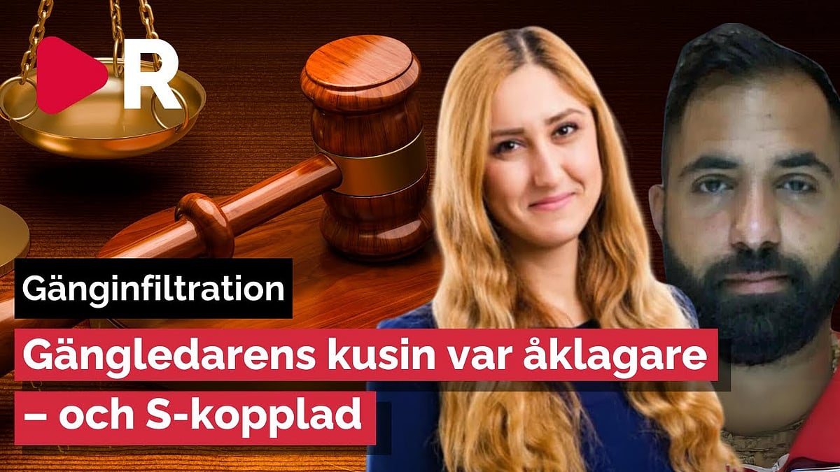 Gängledaren kusin var åklagare – Nu döms hon för brott