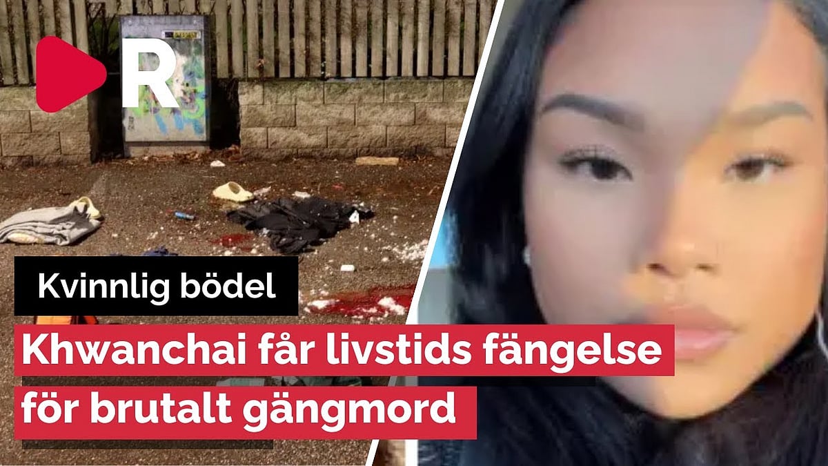 Khwanchai blir den första kvinnan som får livstidsfängelse för gängmord