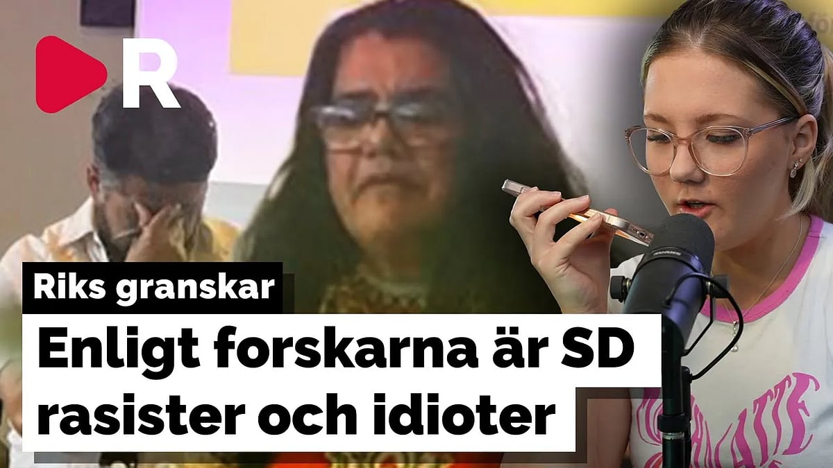 Riks undercover - Forskare om SD: rasister och idioter