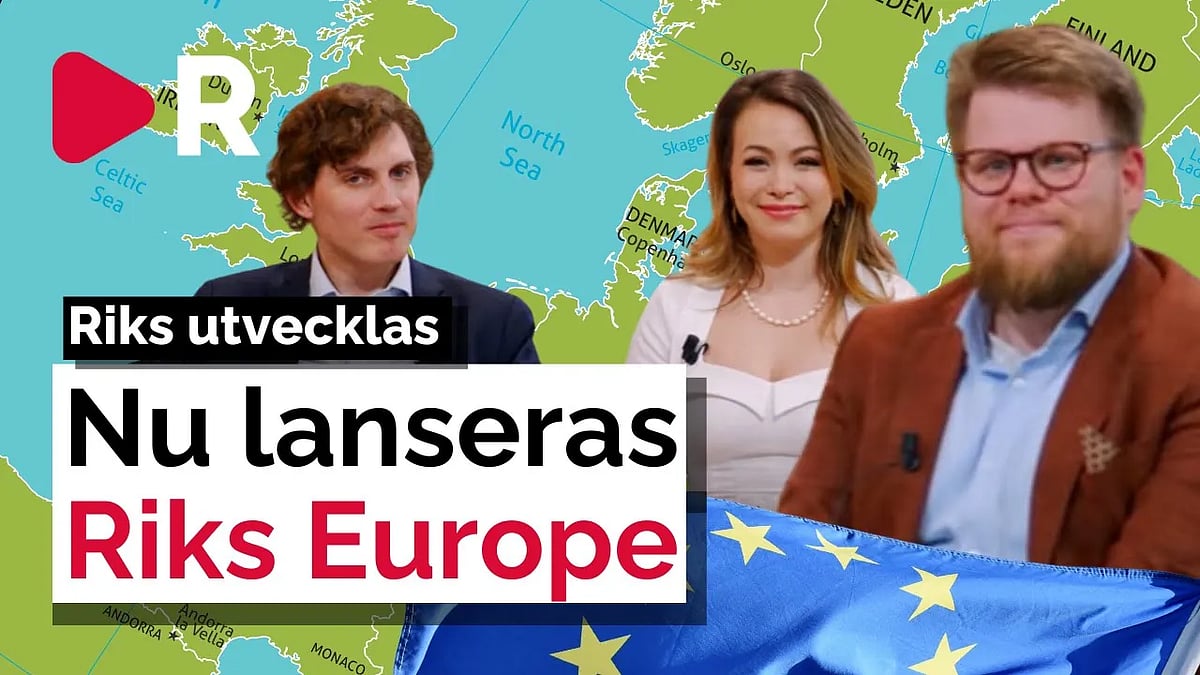 Ny kanal: Nu lanserar vi Riks Europe!