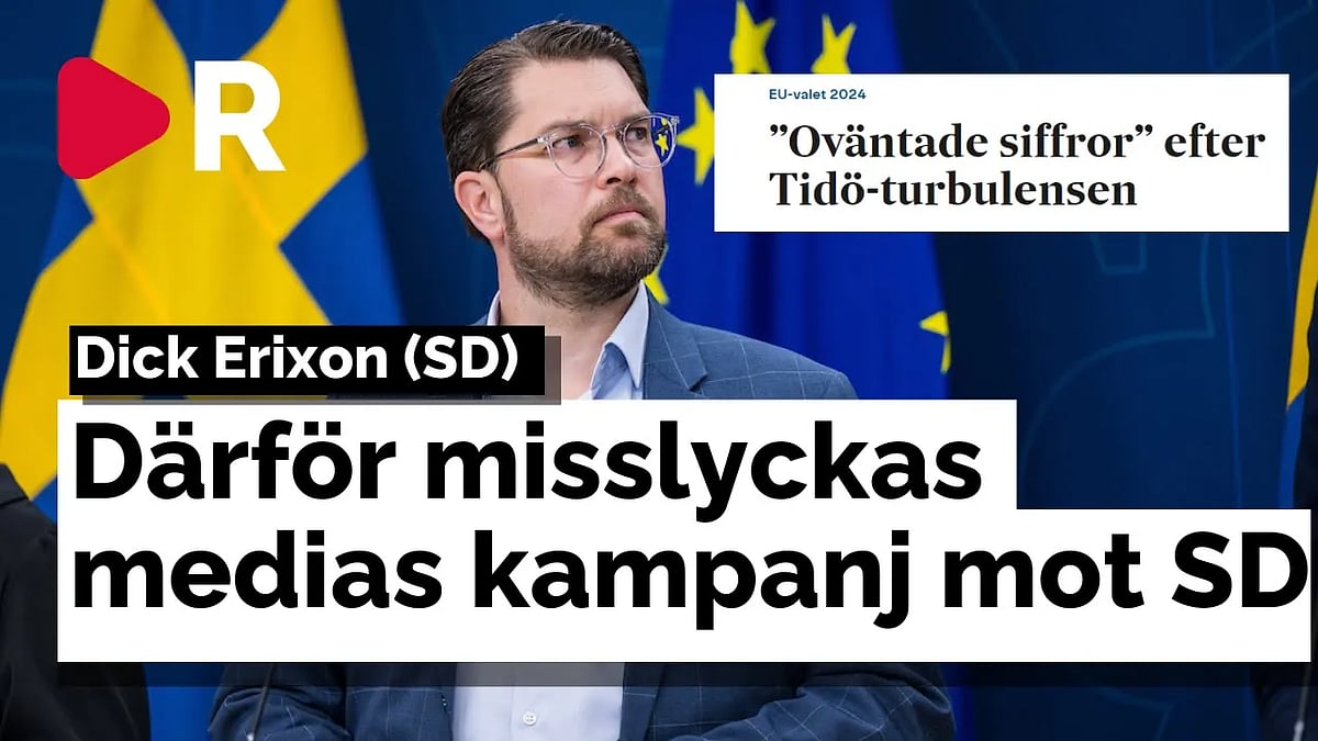 Dick Erixon (SD): Jag är inte förvånad att medias kampanj misslyckas