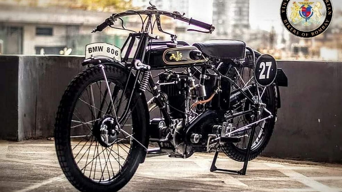 Jehangir Sohrab Foroogh’s AJS motorcycle is a 99-year-old sportbike!