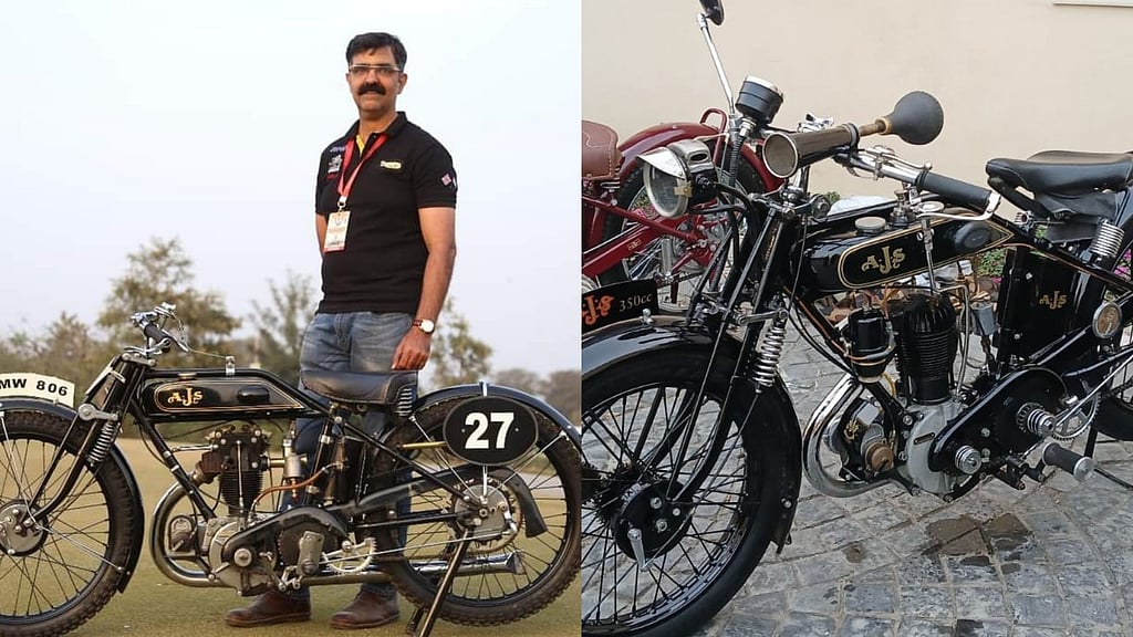 Jehangir Sohrab Foroogh’s AJS motorcycle is a 99-year-old sportbike!