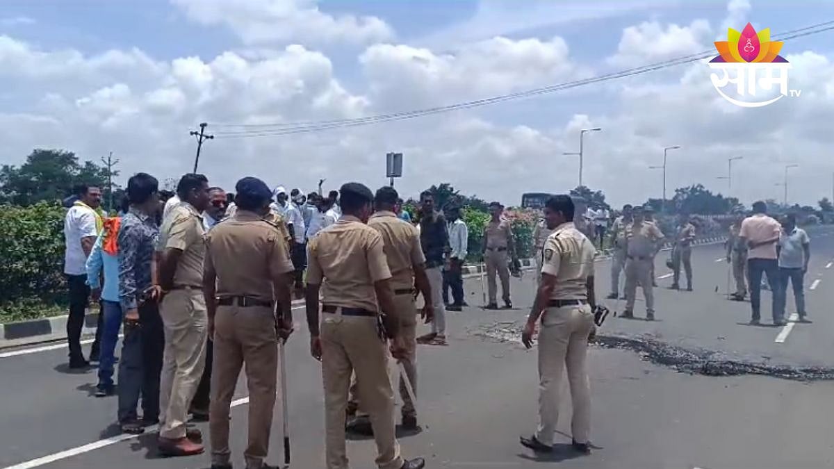 OBC Andolan : जालन्यात ओबीसी बांधव आक्रमक, धुळे-सोलापूर महामार्ग रोखला ...