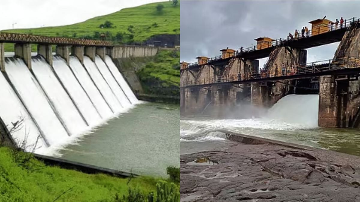 Pune Dam Water Status: पुण्यातील तिसरं धरण काठोकाठ भरलं, खडकवासला ...
