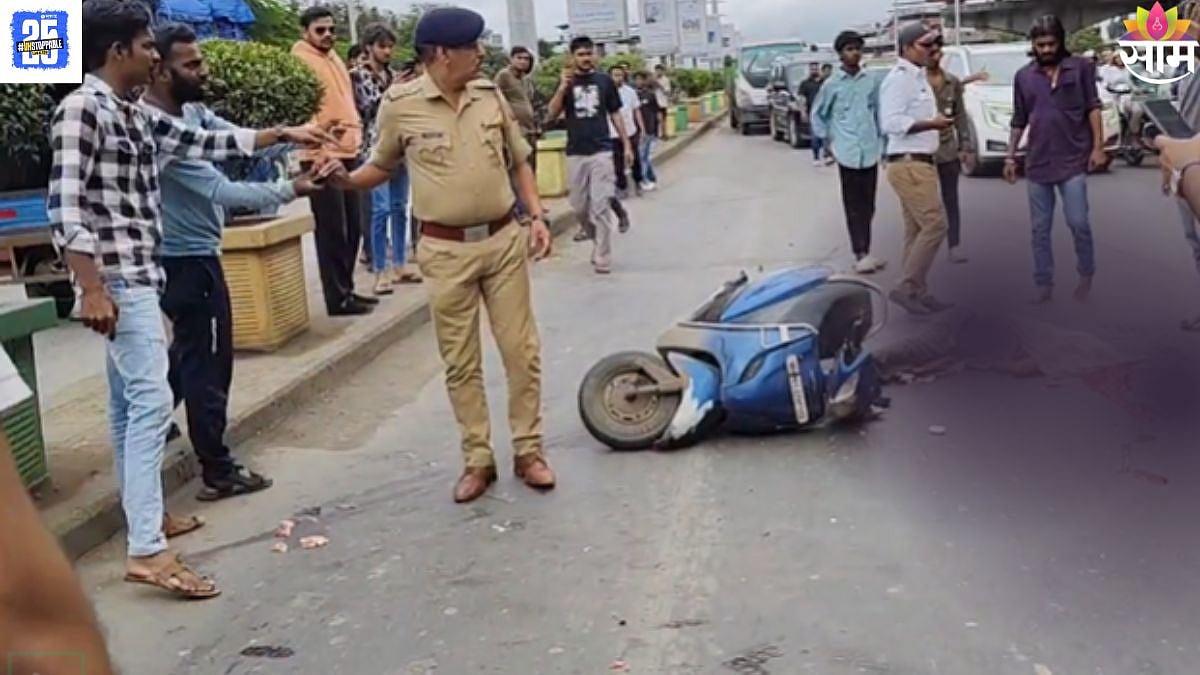 Bhayandar Accident: ओव्हरटेक करताना घात झाला, भीषण अपघातात डिलिव्हरी ...