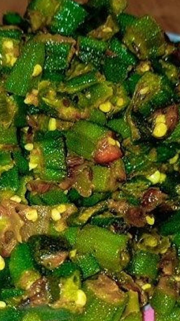 हिरवी मिरची टाकून भेंडीची भाजी कशी बनवायची?| bhendi bhaji recipe how to ...