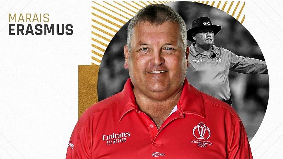 Marais Erasmus Umpire: दक्षिण आफ्रिकेचे मारायस इरास्मस ठरले ICC Umpire ...