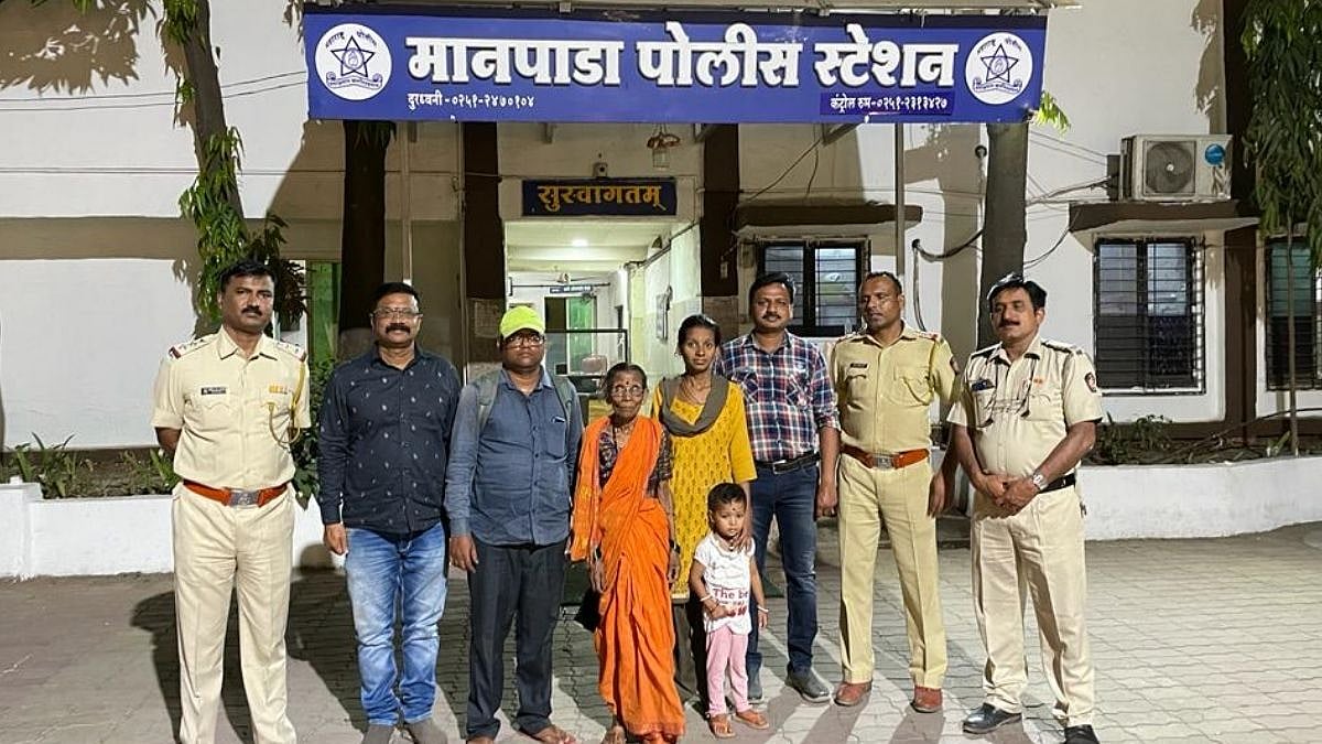 Manpada Police | मानपाडा पोलिसांनी घडवली आई मुलाची भेट