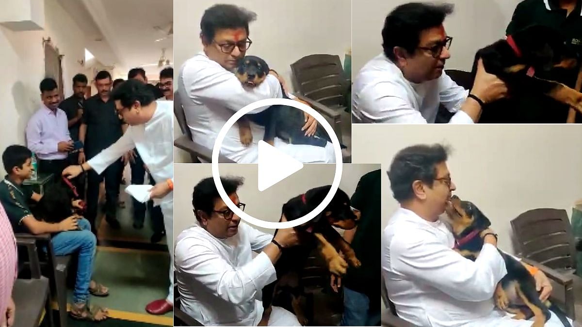 Raj Thackeray Latest News | राज ठाकरे यांचे श्वानप्रेम