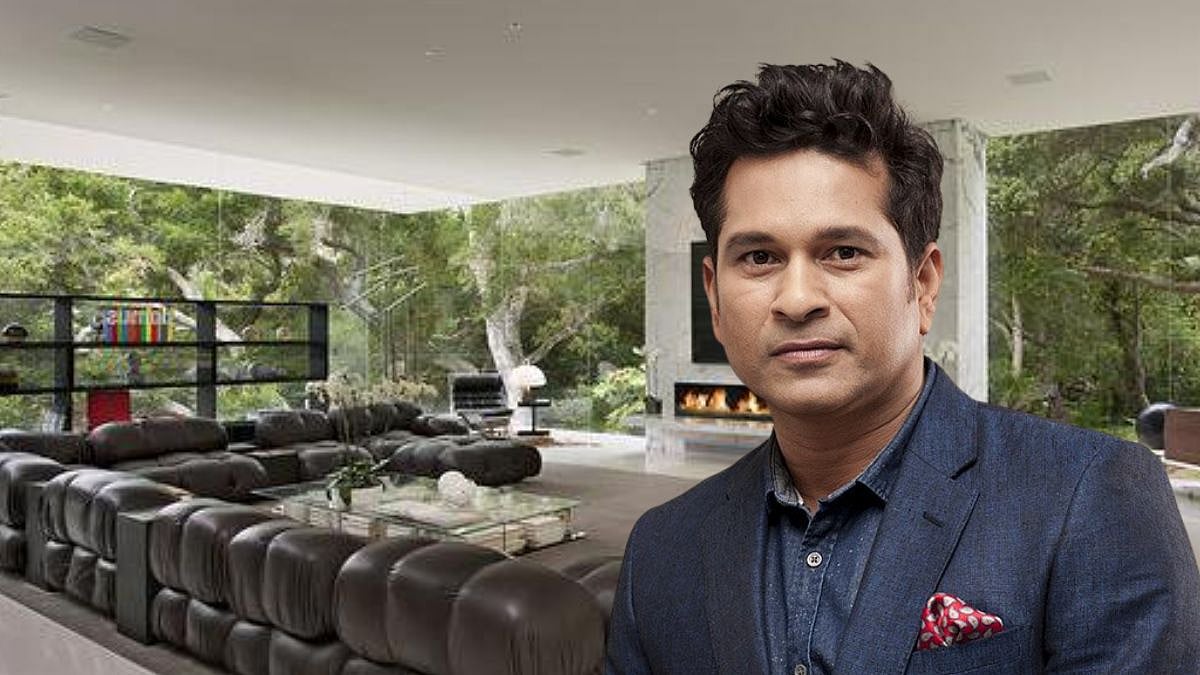 Sachin Tendulkar House: 100 कोटींच्या अलिशान बंगल्यात राहतो सचिन ...
