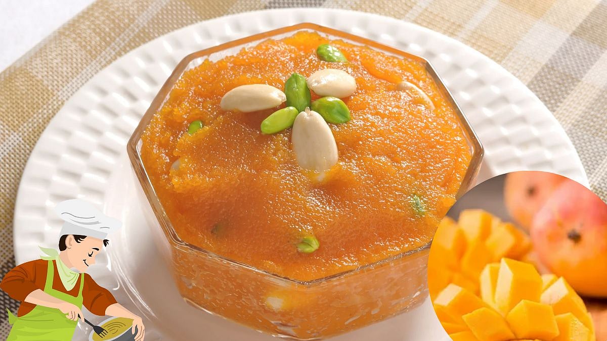 Mango Halwa Recipe : आंब्याच्या सिझनमध्ये बनवा चविष्ट असा मँगो हलवा ...