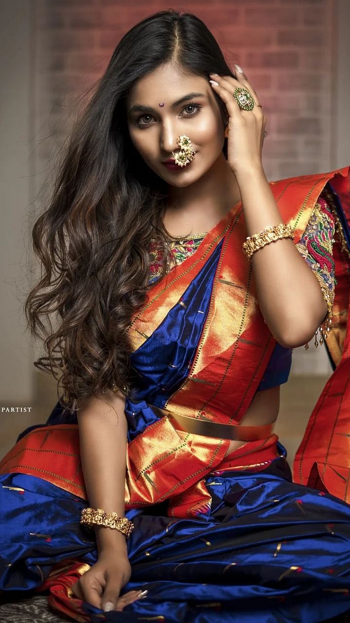 Purva Shinde|मराठमोळं सौंदर्य अन् तिची नखरेल अदा पाहून चाहते फिदा