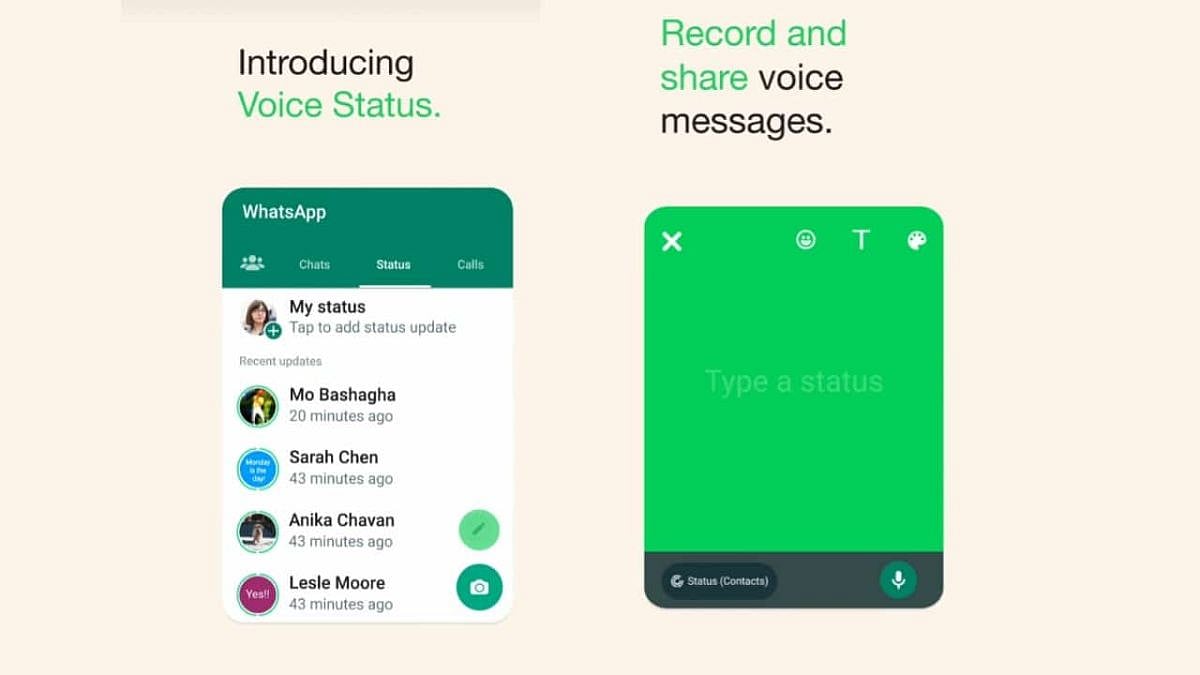 WhatsApp Voice Note Update : भन्नाट फीचर्स ! आता फोटो, व्हिडीओच नाही तर ...