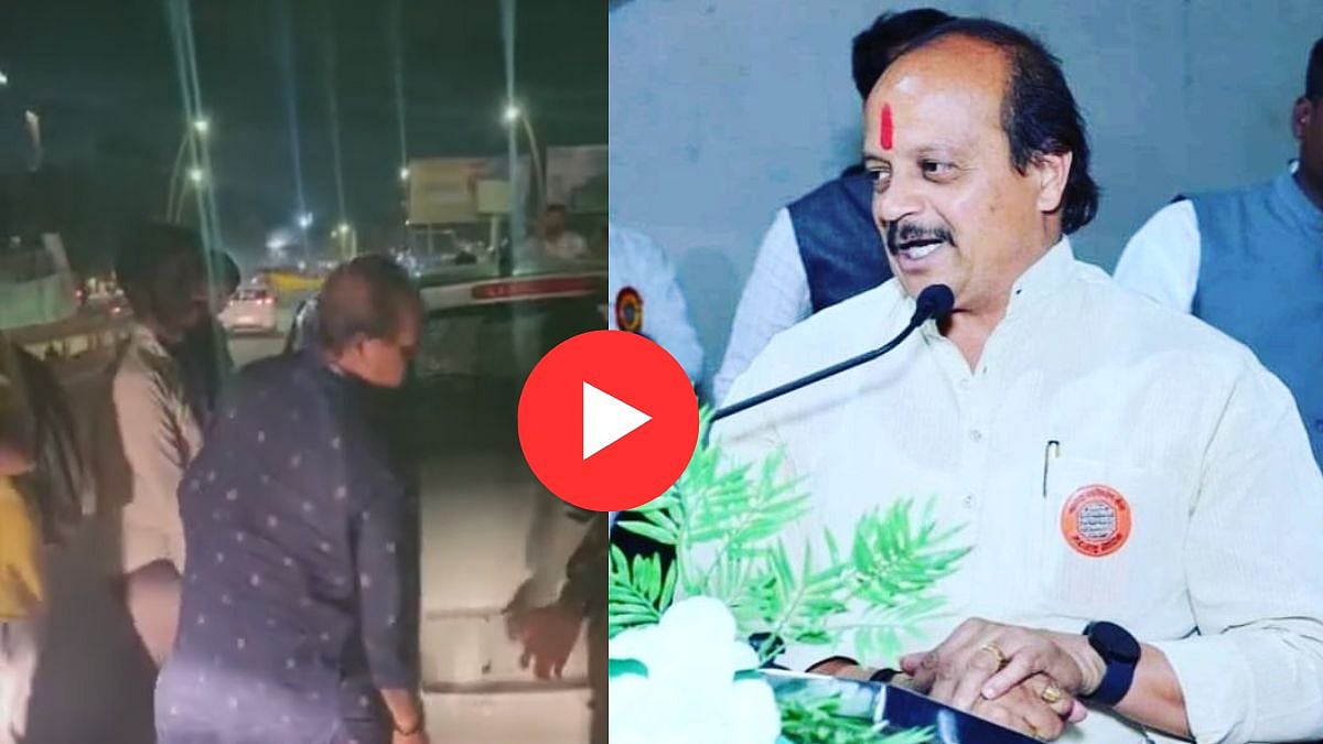 Vasant More Viral Video: अन् तात्यांनी थेट गाडीच उचलून बाजूला ठेवली ...