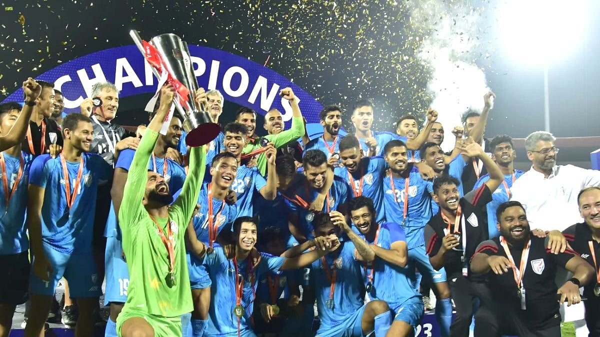 SAFF Championship Final 2023: भारतीय संघाचा ऐतिहासिक कारनामा! नवव्यांदा ...