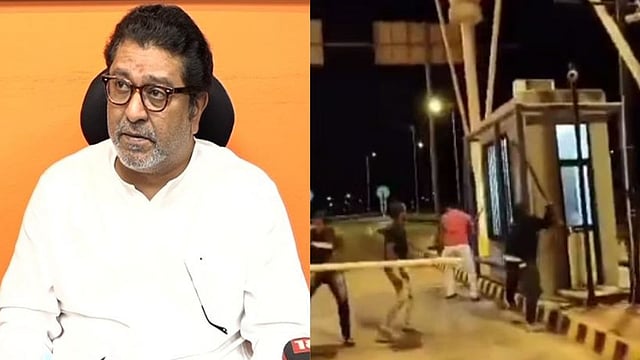 मनसेकडून टोलनाक्याच्या तोडफोडीनंतर राज ठाकरे आक्रमक; अमित ठाकरेंसोबत ...