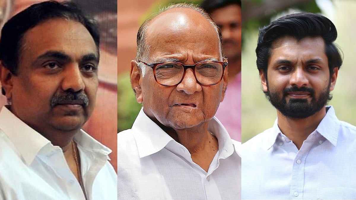 शरद पवारांचं शक्तीप्रदर्शन, पक्षासाठी बाप बेटे मैदानात; जयंत पाटील ...