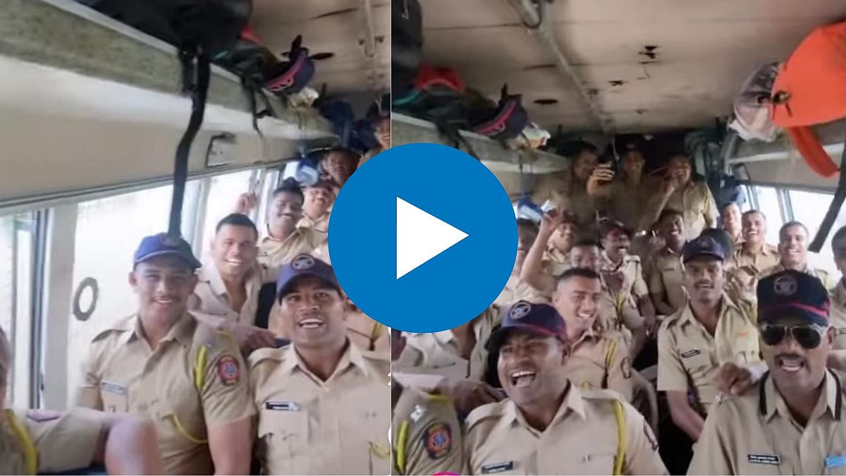 Nashik Rural Police Song Viral : पोलिसांनी एक सुरात गायलं गाणं, व्हिडिओ ...