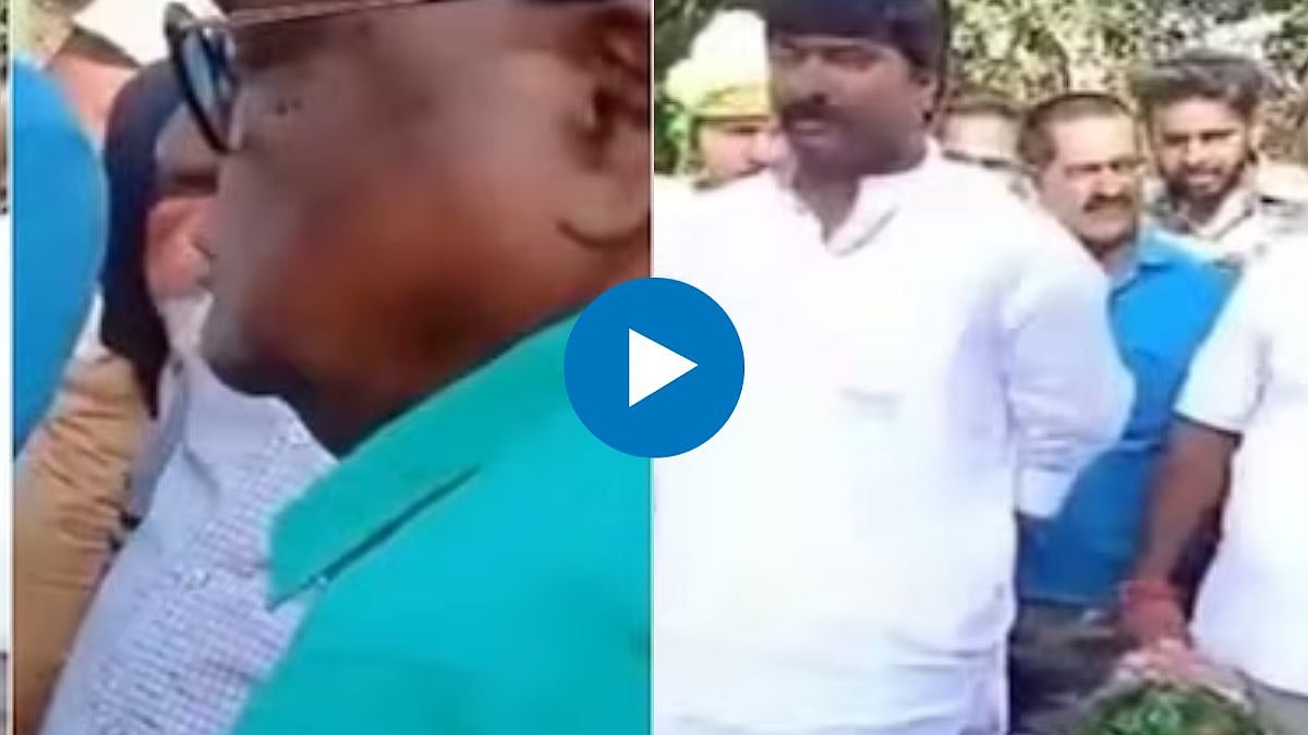 JMM Mp Mla Fight: भररसत्यावर आमदार खासदार एकमेकांना भिडले; राडा ...