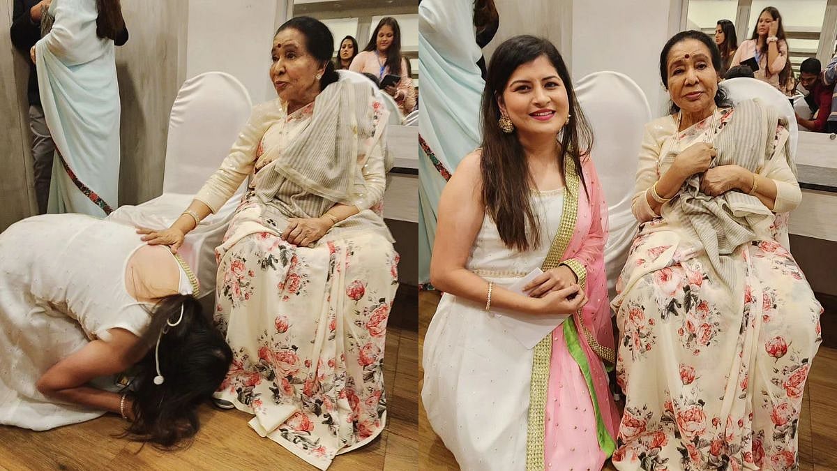 Asha Bhosle Birthday Special Post: ‘माझ्याकडे देव माझा पाहतो आहे ...