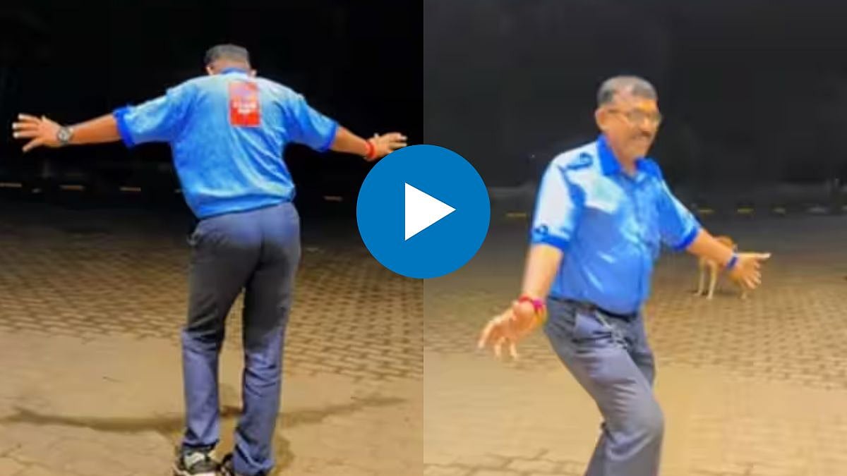 Uncle Dance Viral Video : पेट्रोल पंपवाल्या काकांची भन्नाट लावणी, ठुमके ...