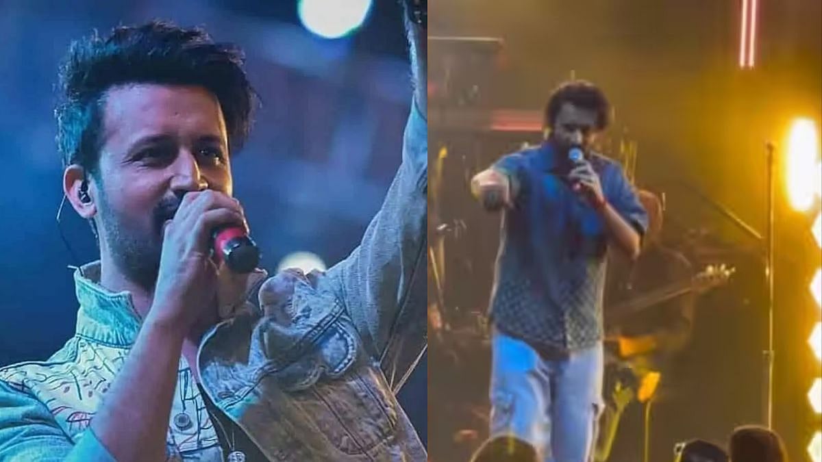 लाईव्ह कॉन्सर्टमध्ये Atif Aslam वर उडवले पैसे, गायकाने संतप्त होत ...