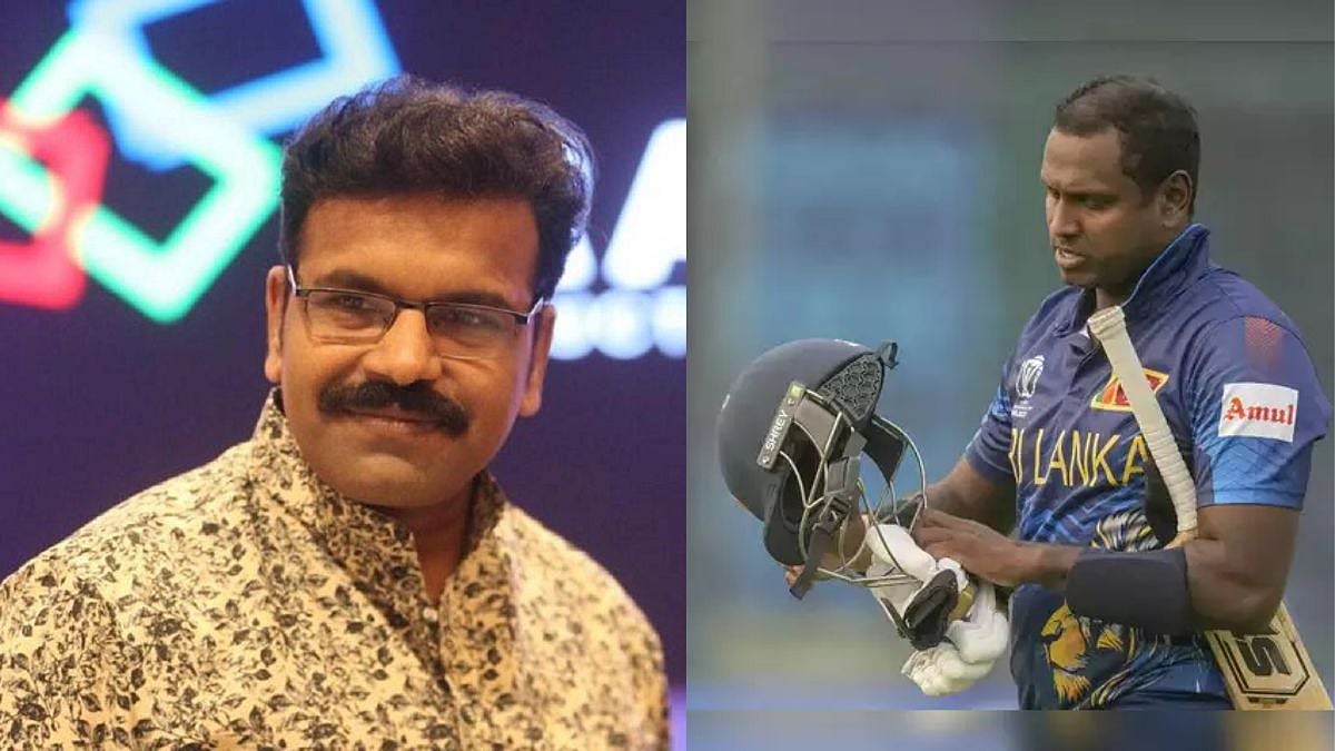 Hrishikesh Joshi on Angelo Mathews: ‘हेल्मेट रागाच्या भरात फेकून ...