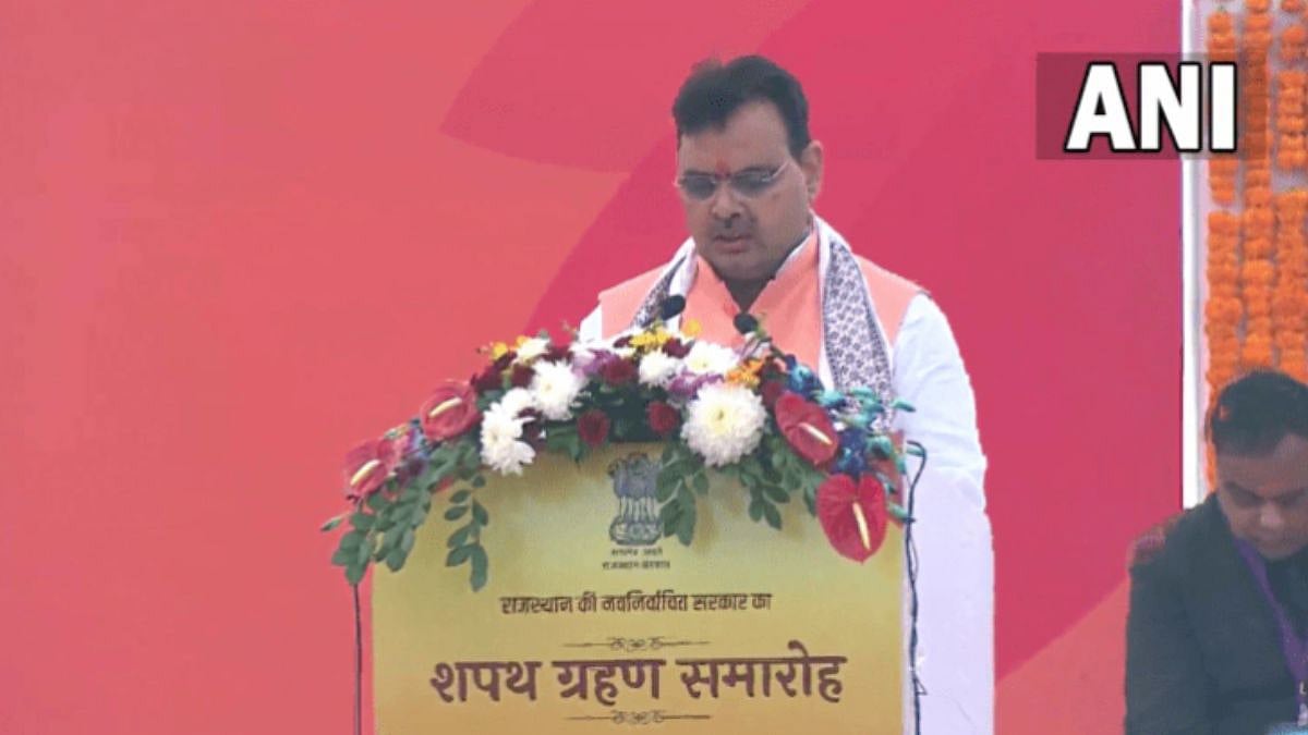 Rajasthan CM Oth: भजनलाल शर्मांनी घेतली राजस्थानच्या मुख्यमंत्रीपदाची ...
