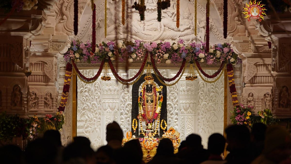 Ram Mandir Darshan Time: अयोध्येच्या राम मंदिरात भाविकांची मोठी गर्दी ...