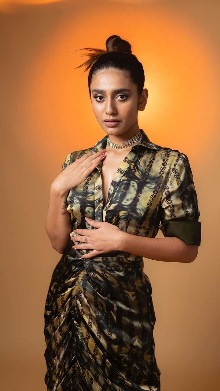Priya Prakash: विंक गर्ल प्रिया प्रकाशचा अतरंगी लूक, बोल्ड फोटोशूट ...