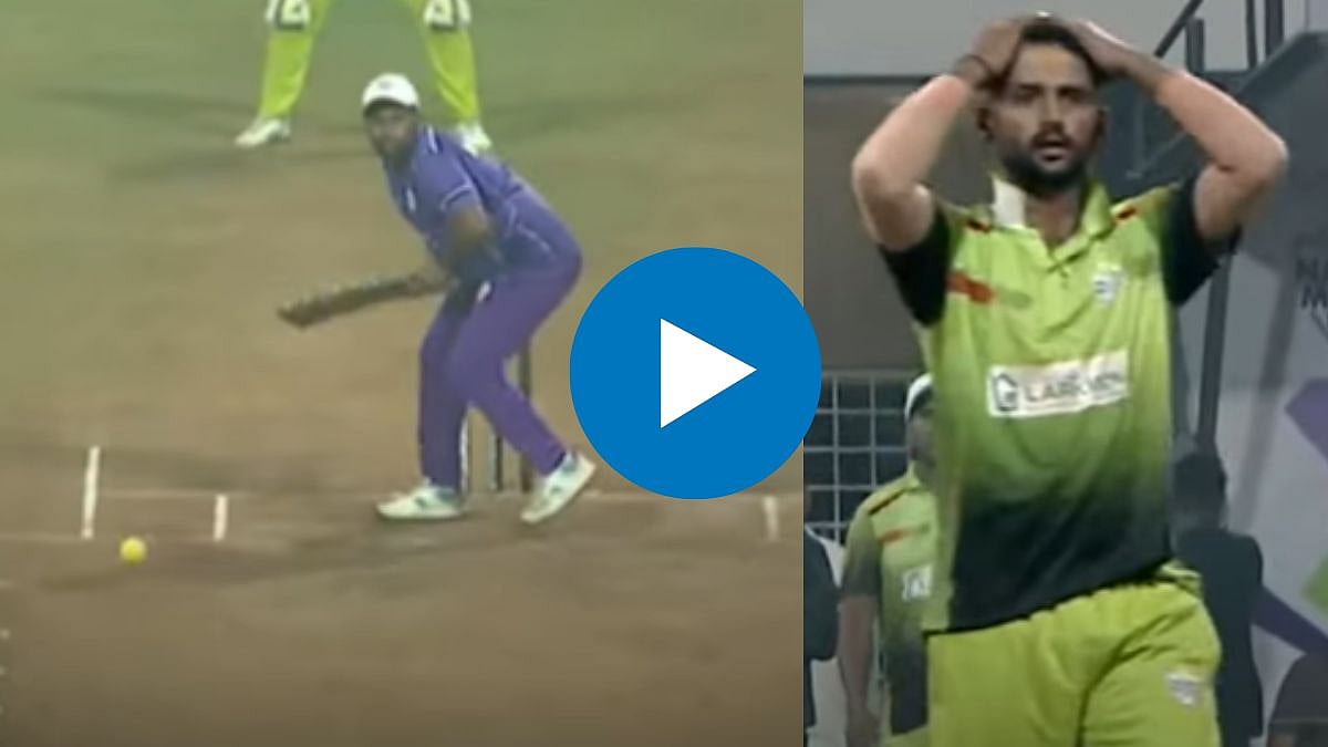 Cricket Viral VIDEO : फलंदाज आऊट होता की नव्हता? VIDEO पाहून तुम्हीच ...