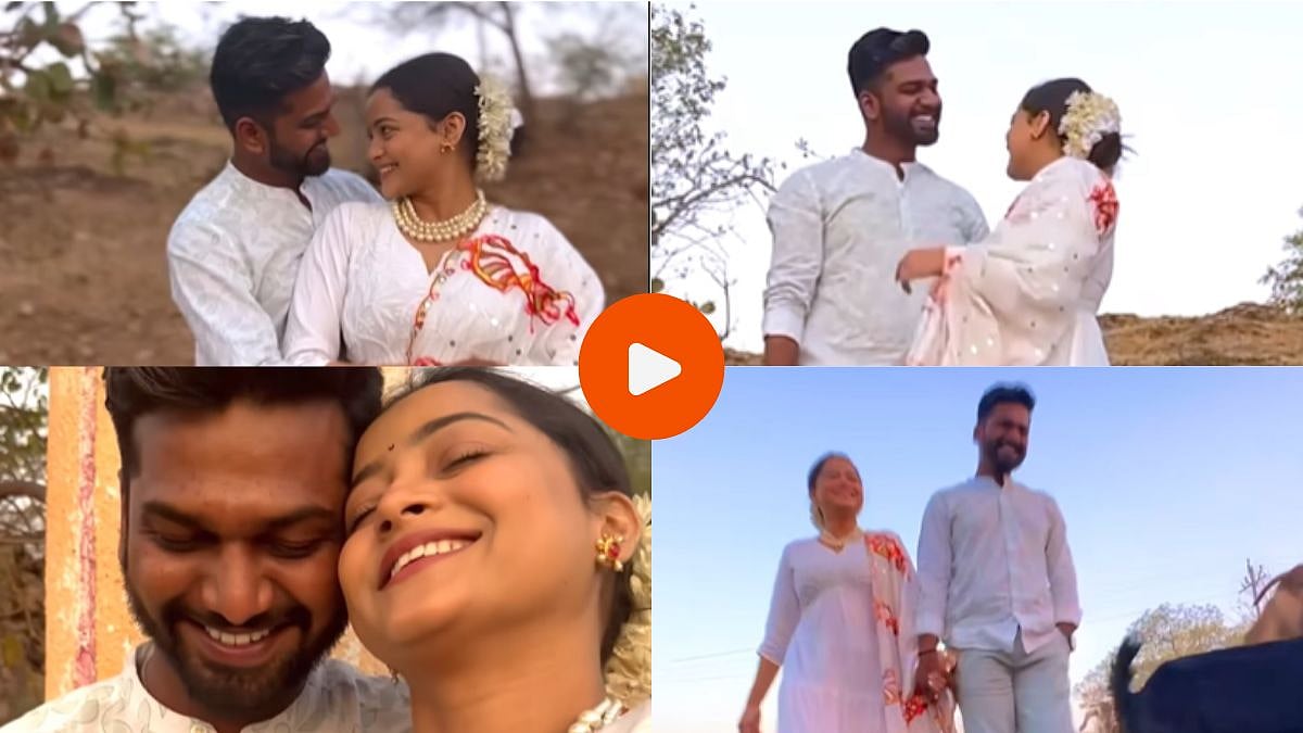 Shivali Parab And Rohit Mane Video: ‘आरं हे कधी झालं सावत्या....’, शिवाली परब आणि रोहित मानेचा ...