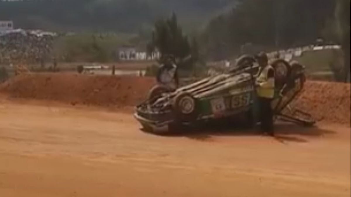 Sri lanka car racing : श्रीलंकेत कार रेसिंगमध्ये मोठी दुर्घटना; लहान ...