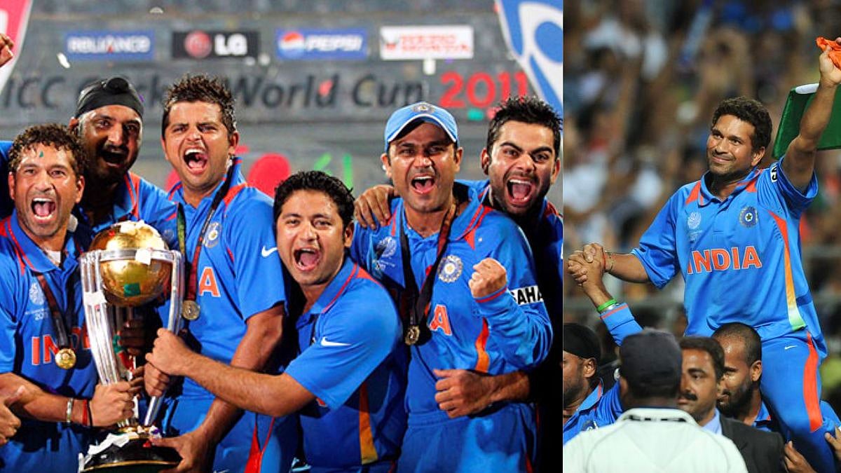 2011 World Cup : धोनीचा षटकार अन् २८ वर्षांचा दुष्काळ संपला ...