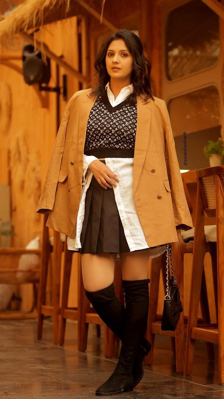 Tejashri Pradhan : होणार सून या घरची फेम तेजश्रीचा रावडी अंदाज | honar ...