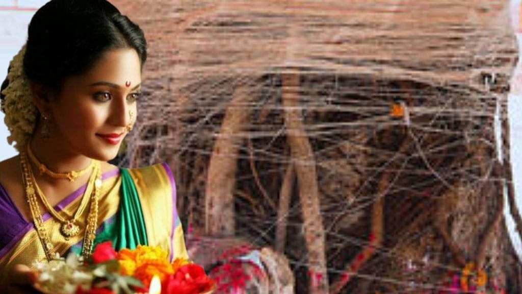 Vat Purnima 2024 : वटपौर्णिमेनिमित्त नववधूसाठी खास लूक; सौंदर्य पाहून ...