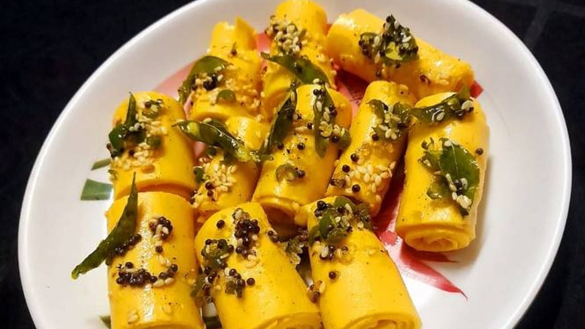 Khandvi Recipe : घरच्याघरी बनवा गुजराती स्टाइल खांडवी; वाचा परफेक्ट ...