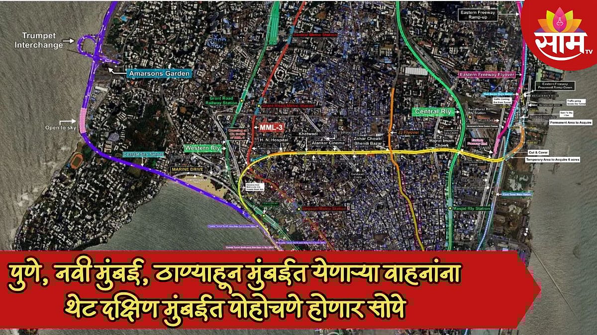Orange Gate-Marine Drive: ऑरेंज गेट ते मरीन ड्राईव्ह अंतर काही मिनिटांत ...