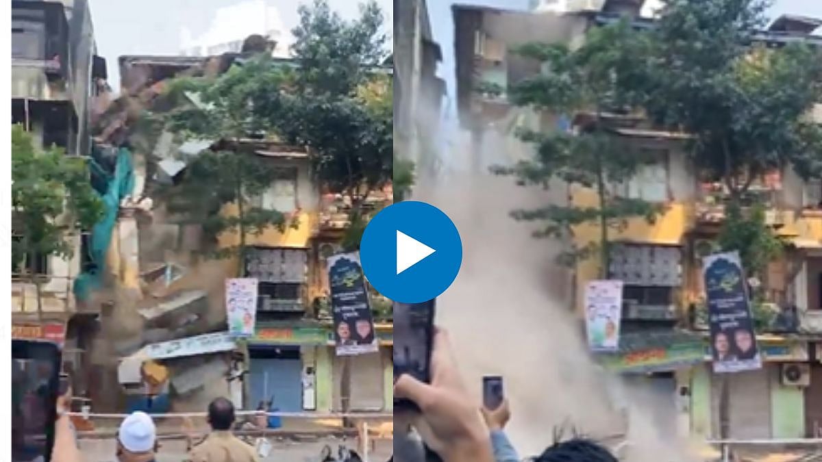 Byculla Building Collapse : मुंबईतील भायखळ्यात इमारतीचा भाग कोसळला ...