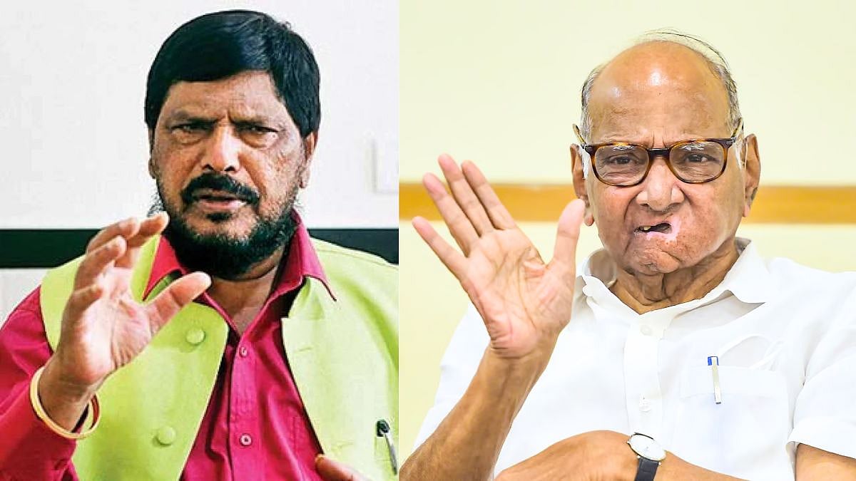 Ramdas Athawale: शरद पवार खमक्या माणूस; महायुतीच्या स्टेजवरच रामदास ...