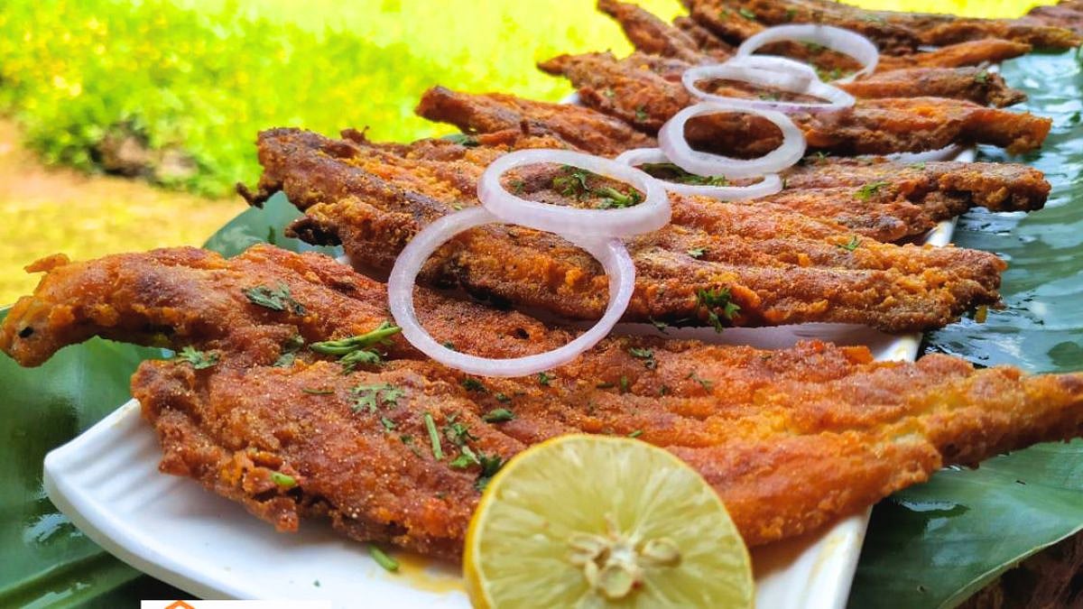 Veg Bombil Fry: व्हेज खाणाऱ्यांसाठी स्पेशल डिश; फक्त १० मिनिंटात तयार ...