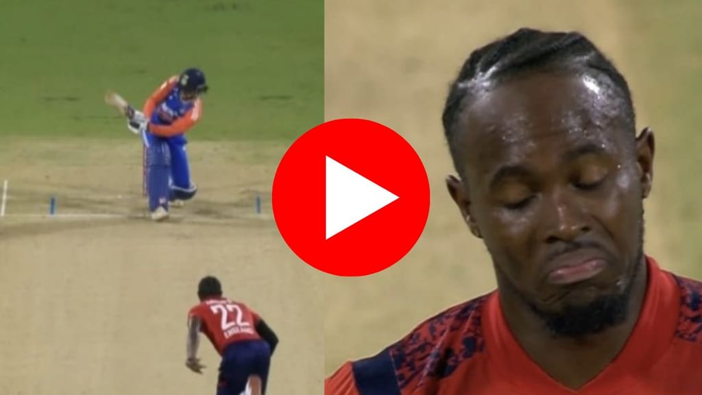 IND vs ENG: आर्चरने 150.3KMPH च्या स्पीडने टाकला बॉल, तिलक वर्माने ...