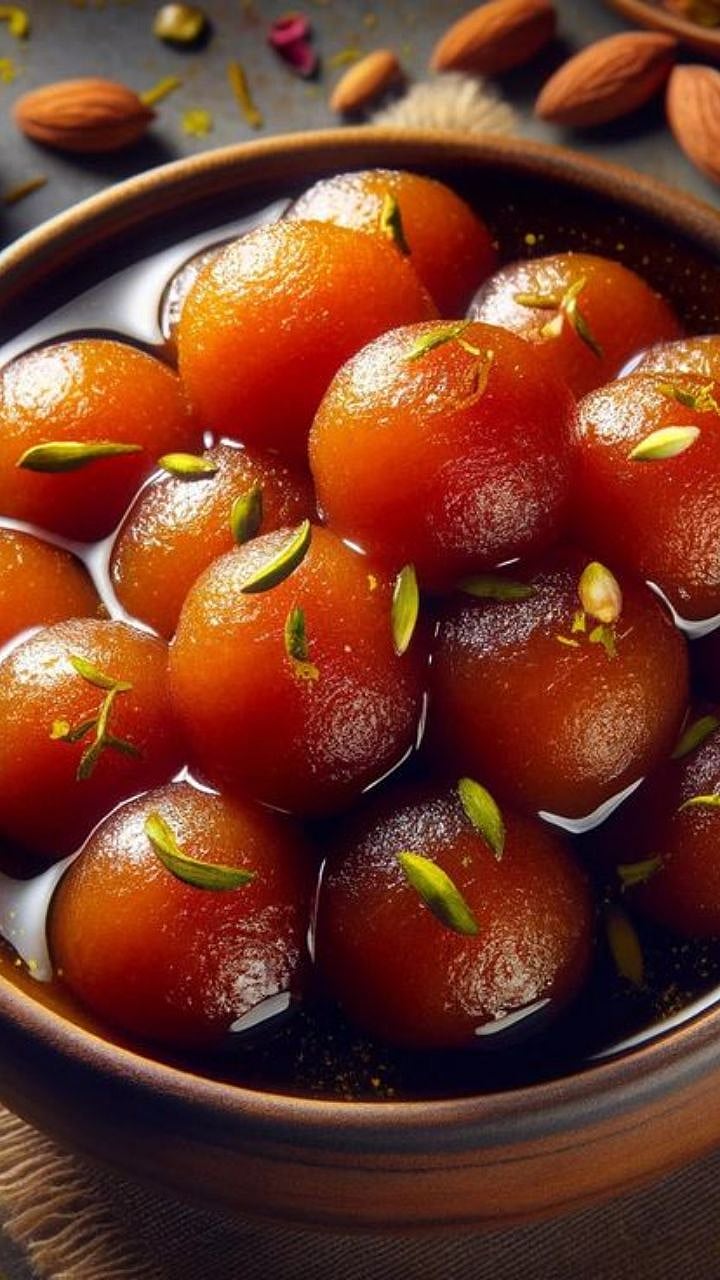 Gulab Jam Recipe: तोंडात घालताच विरघळणारा खव्याचा गुलाबजाम कसा बनवायचा ...
