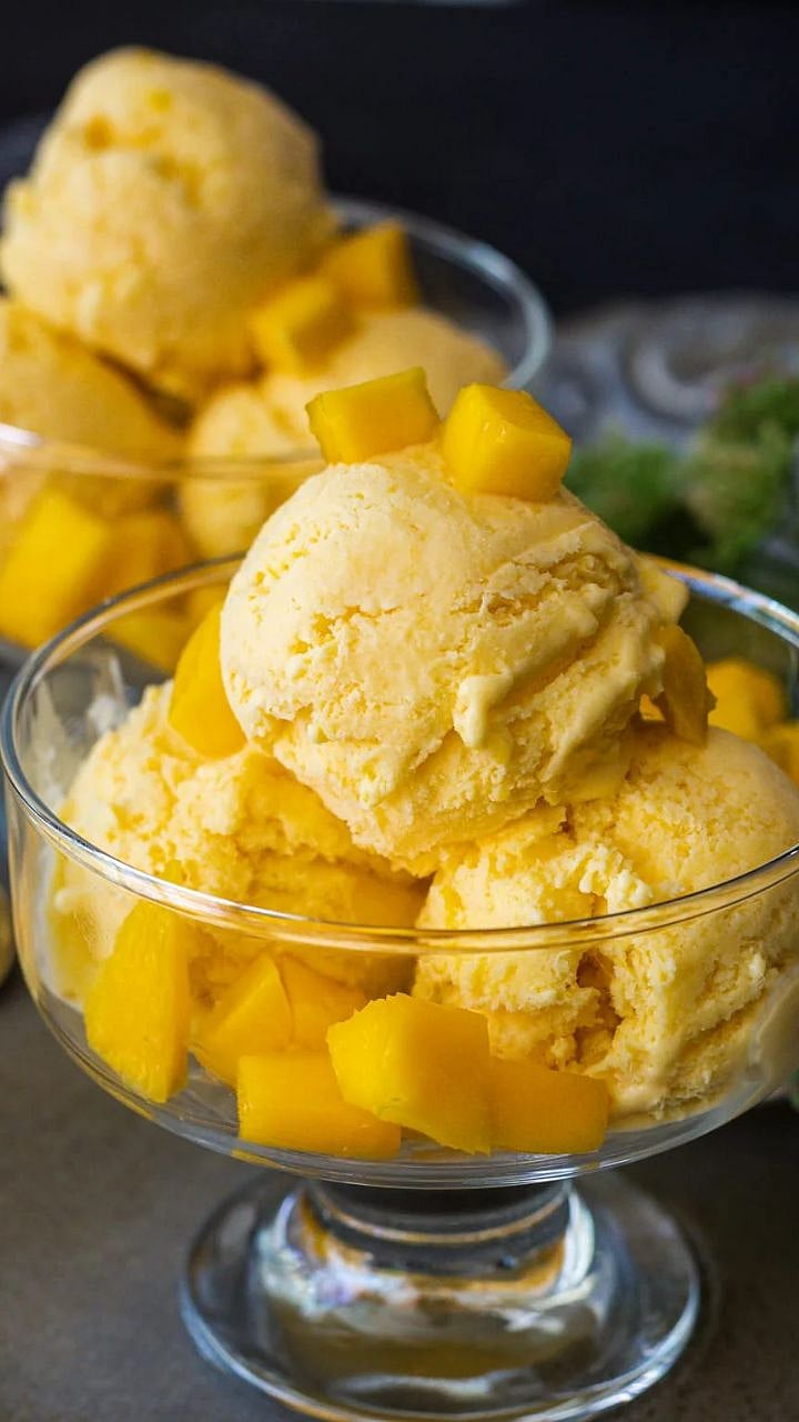 Mango Ice Cream : आंब्याचा मोसम आला रे..., उन्हाळ्यात घरी बनवा थंडगार ...