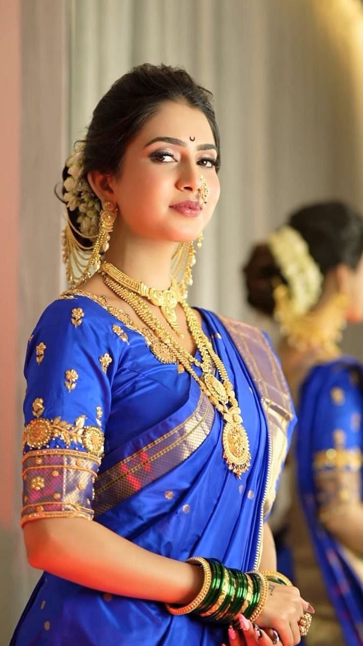 Nauvari Saree Blouse Patterns: नऊवारी साडीवर उठून दिसतील हे 8 ट्रेंडिंग ...